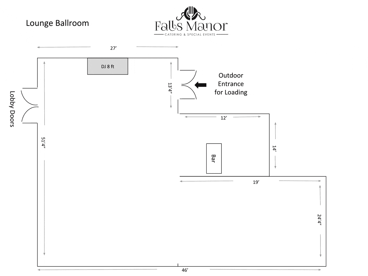 Bucks County Banquet Hall for Rent: Party & Event Venue: Falls Manor